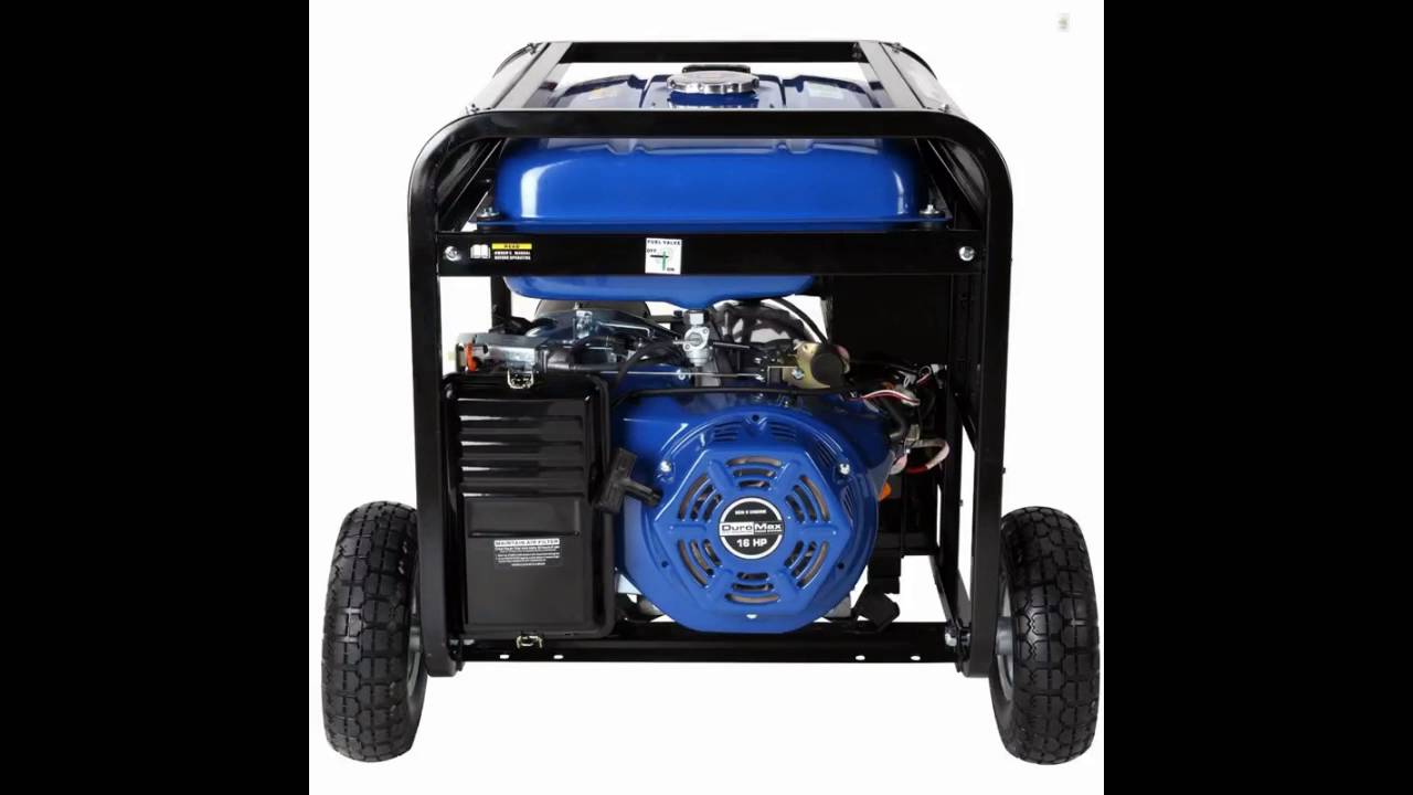 DuroMax XP10000E, 8000 Running Watts/10000 Starting Watts, Gas Powered ...