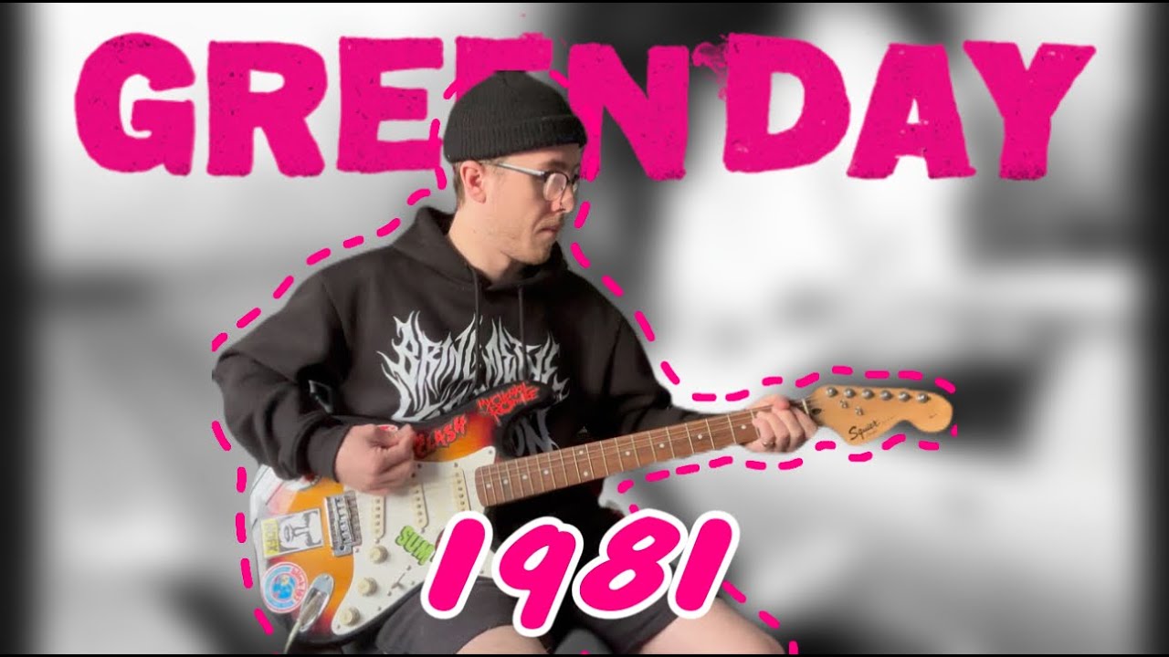 GREEN DAY - 1981 [Guitar Cover] - YouTube