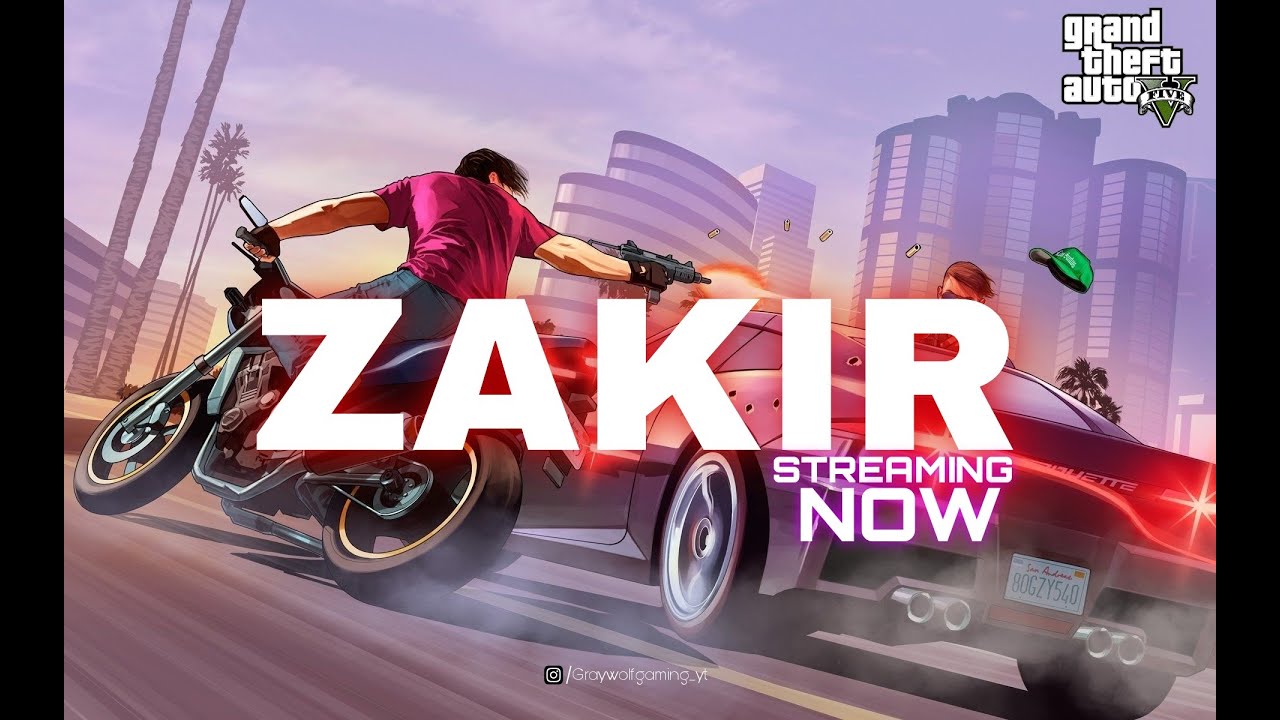 ZAKIR IS LIVE l TVA | GTA RP | TKRP l CHILL STREAM - YouTube