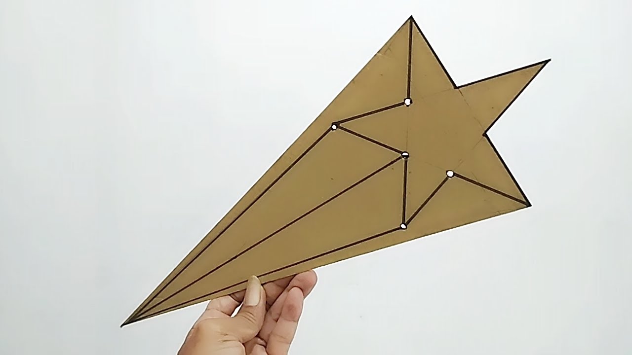 STAR OPTICAL ILLUSION || STAR 3D WALL PAINTING || CARA MENGGAMBAR ...