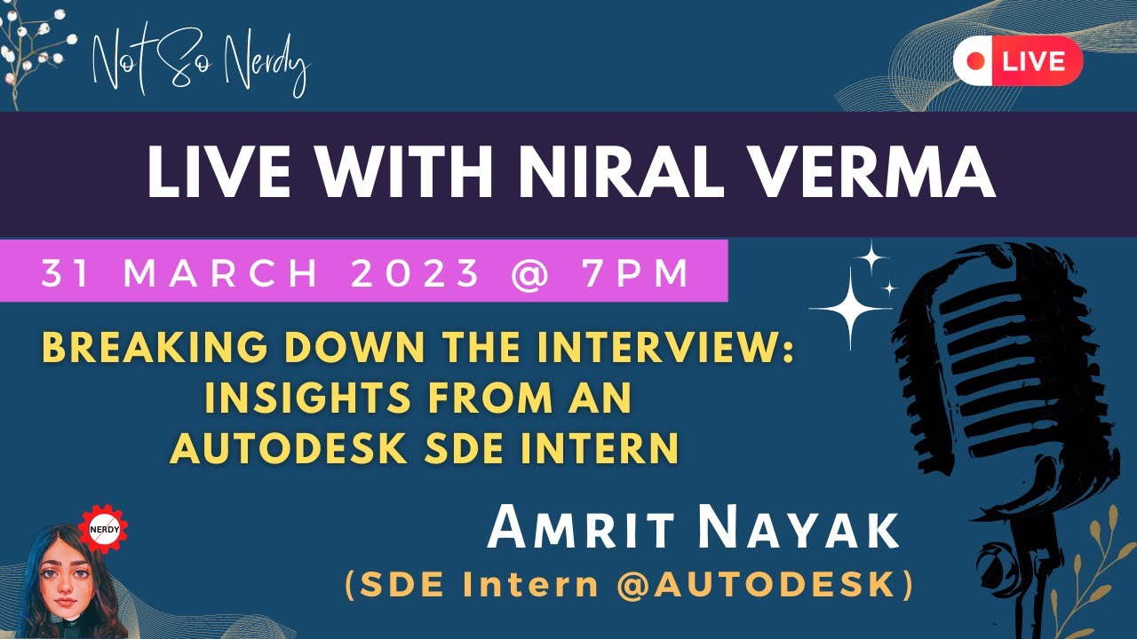 Breaking Down the SDE Interview: Insights from an Autodesk SDE Intern ...