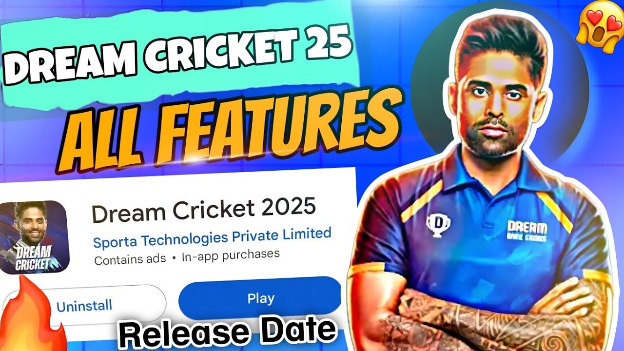 OMG😍 Dream Cricket 25 Big Update Rollout 📢 Release Date 🔥 New Features ...
