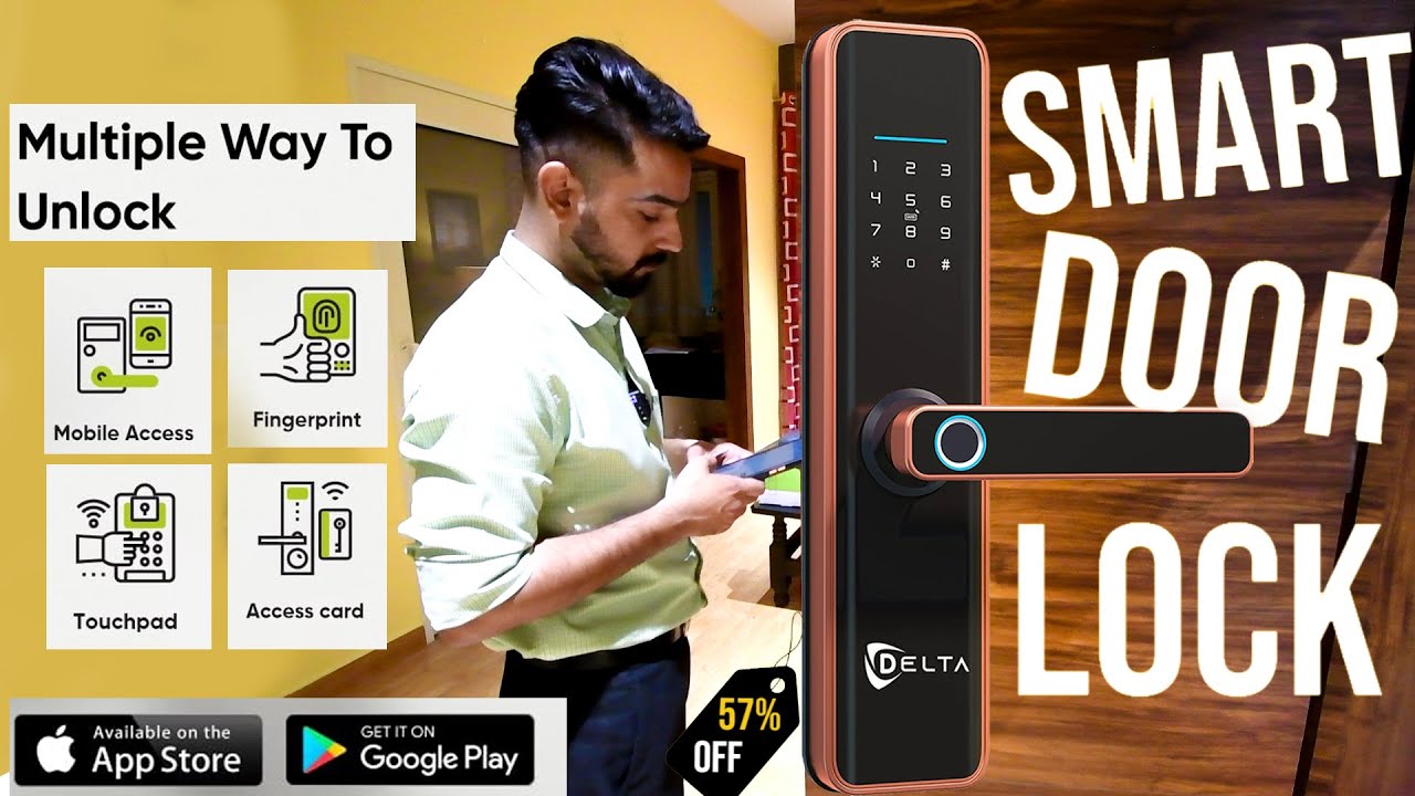 Best Smart Door Lock In India Review Unboxing 2022 | Full Installation ...