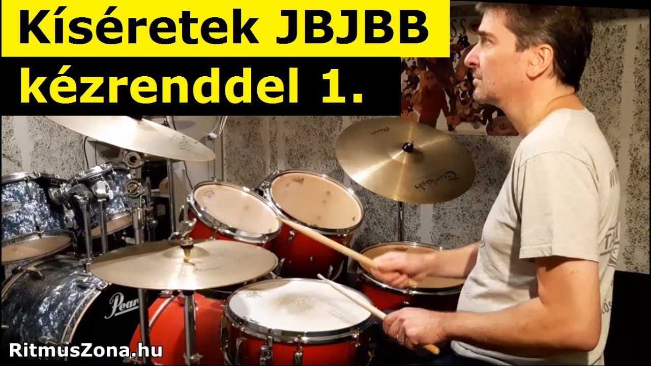 Doboktatás: kíséretek JBJBB kézrenddel 1. - YouTube