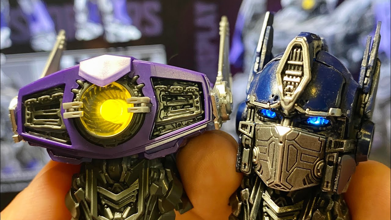Yolopark/Soskill Transformers BumbleBee movie Shockwave head detail ...