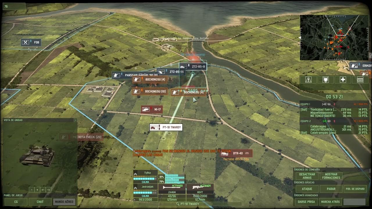 Wargame: Red Dragon - Partida 399 (3v3) [ELO 436] - YouTube