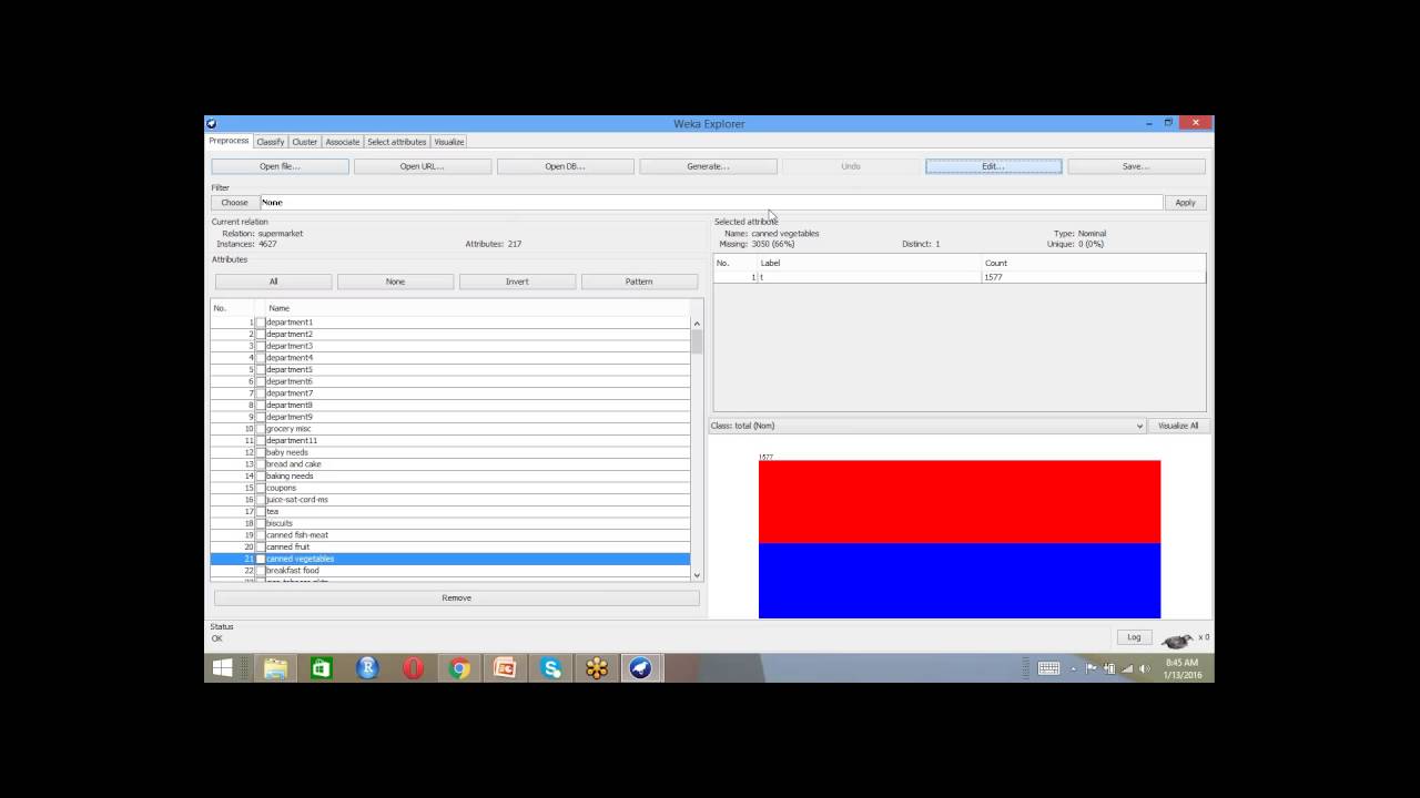Business Analytics Volume 3 Weka Tool Apriori Algorithm Youtube