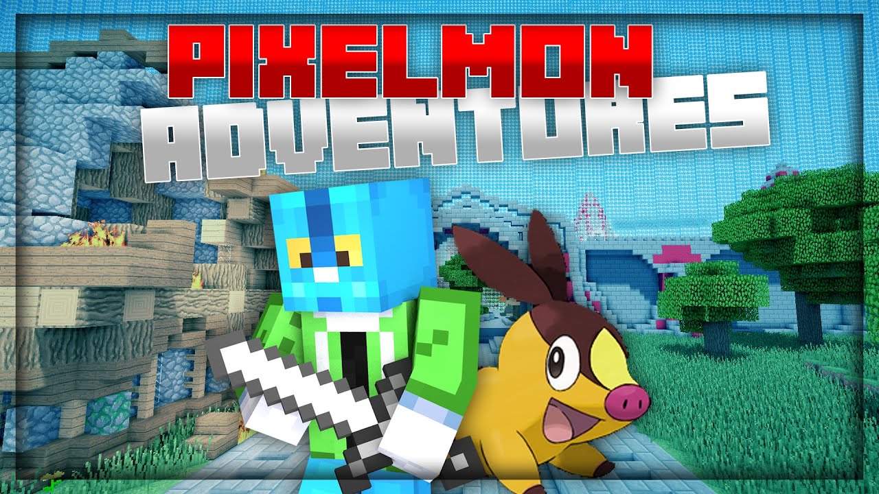 Minecraft Pixelmon Adventures Ep 1 Starters are meant to be shiny ...