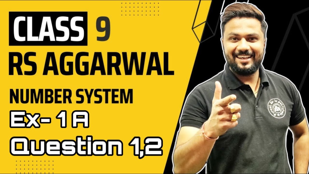 class 9 RS Aggarwal chapter 1 number system | exercise 1 A | RS ...
