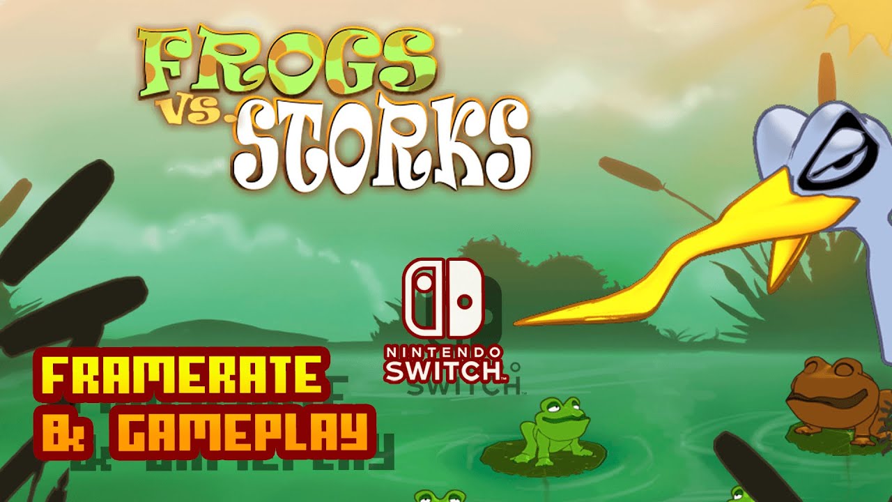 Frogs vs. Storks - (Nintendo Switch) - Framerate & Gameplay - YouTube