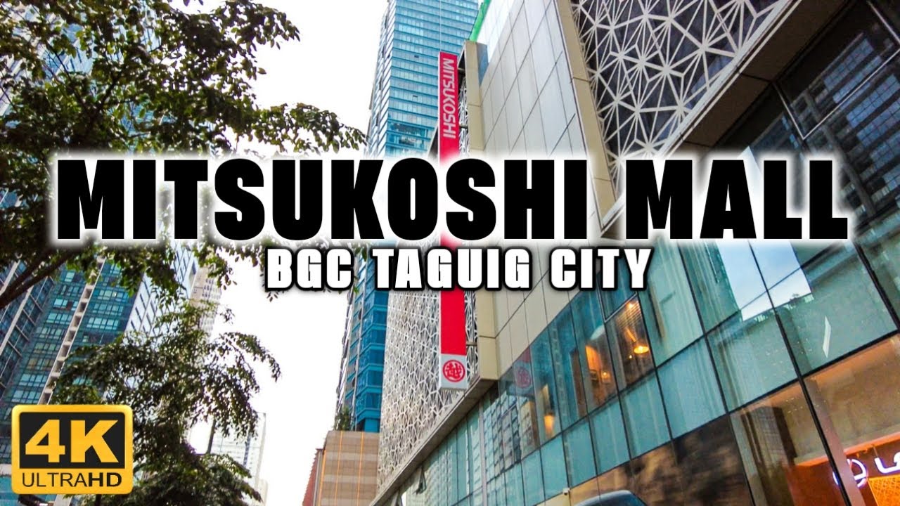 [4K] Inside MITSUKOSHI MALL! Experience the Newest Eateries, Shops ...