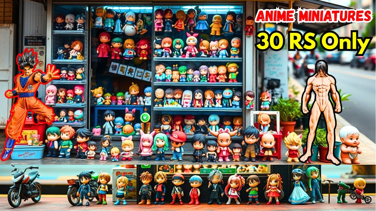 Anime Miniature | ₹30 ரூபாய் இருந்து Anime Miniatures for kids in ...