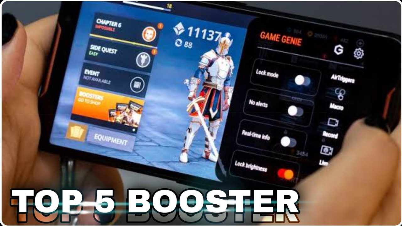 TOP 5 BOOSTER 🔥 BEST GAMING BOOSTER 🔥 ||LEGEND BOOSTER|| PUBG BOOSTER ...