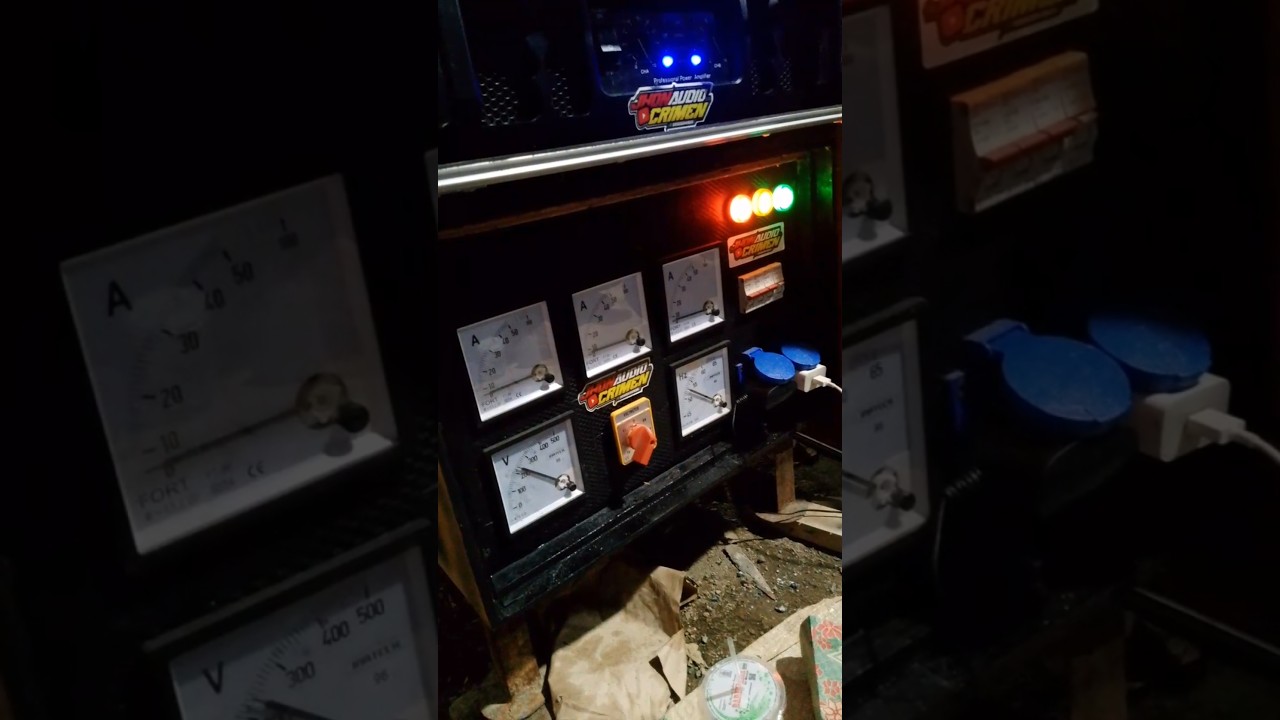 Panel 3phase rakitan sendiri - YouTube