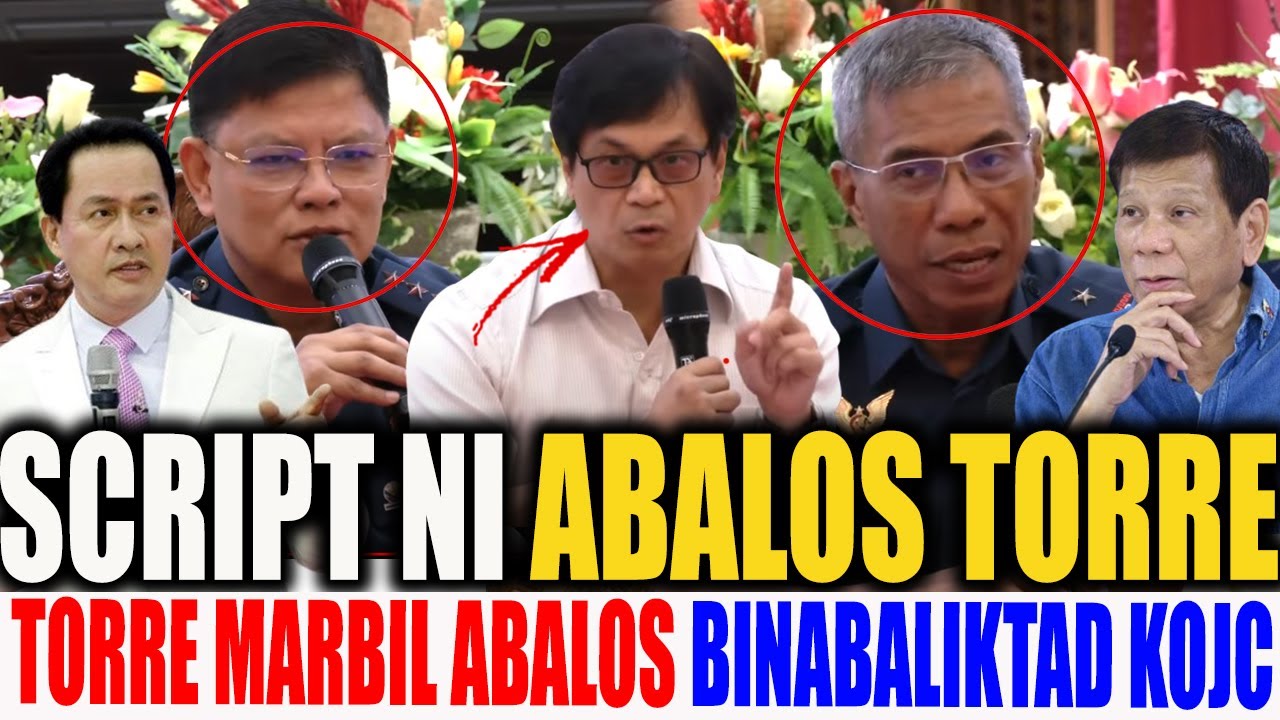 GEN TORRE PNP MARBIL DILG ABALOS MAY SCRIPT NA! PAGSUKO PASTOR QUIBOLOY NAHULI KUNO KOJC ...