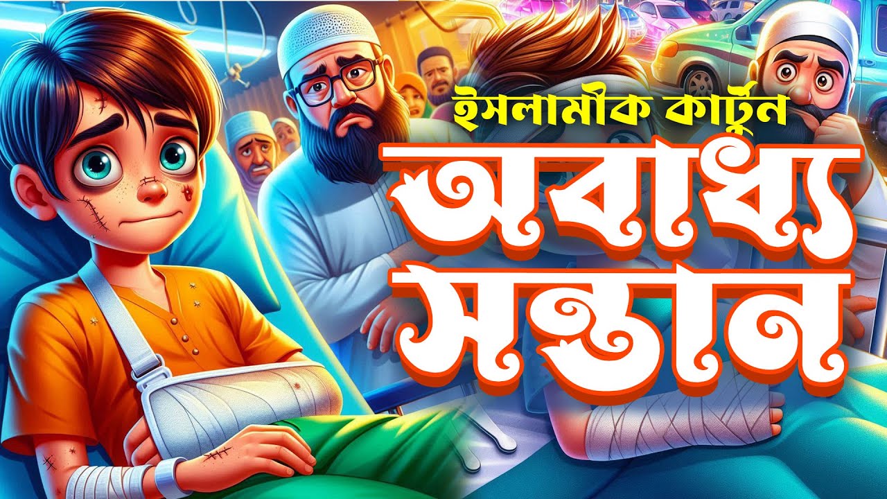 অবাধ্য সন্তান | Abdul bari bangla cartoon | Islamic bangla cartoon ...