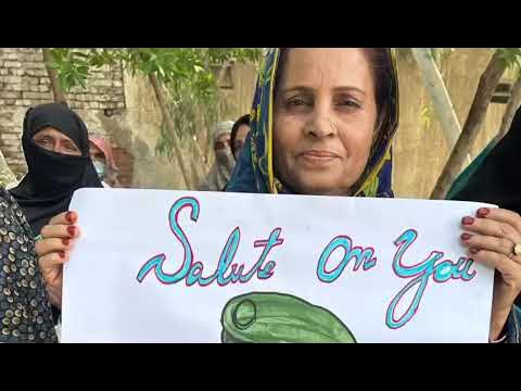Polio workers solute to Huma ashraf - YouTube