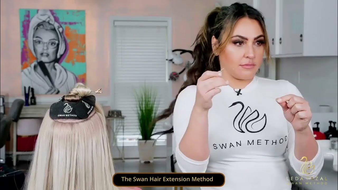 Swan Method Extension Install Certification Class (Online) - Hair Extensions Course - YouTube
