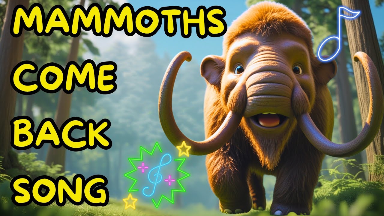 Mammoth Stomp Dance! 🐘🎶 Fun Animal Song for Kids | Nursery Rhymes - YouTube