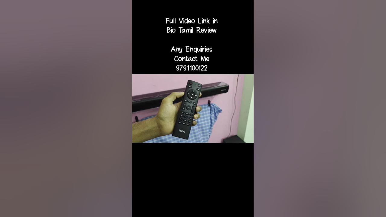 MIVI SOUNDBAR 880W REVIEW TAMIL #mivi #soundbar #shorts #trending #viralvideo #inforindia # ...