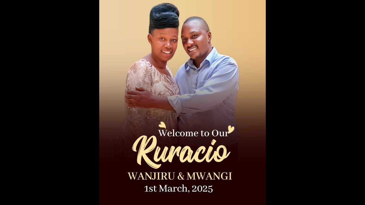 WANJIRU AND MWANGI DOWRY VIDEO - YouTube