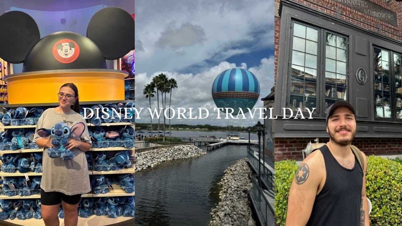 🎃DISNEY WORLD VLOG! | Travel Day! | all stars music resort, disney ...