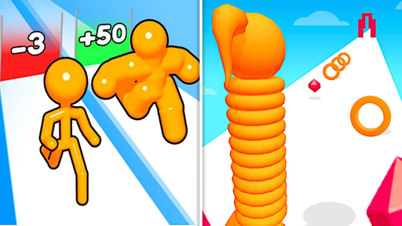 Tall Man Run | Long Neck Run - ALL LEVELS iOS/Android Gameplay - YouTube