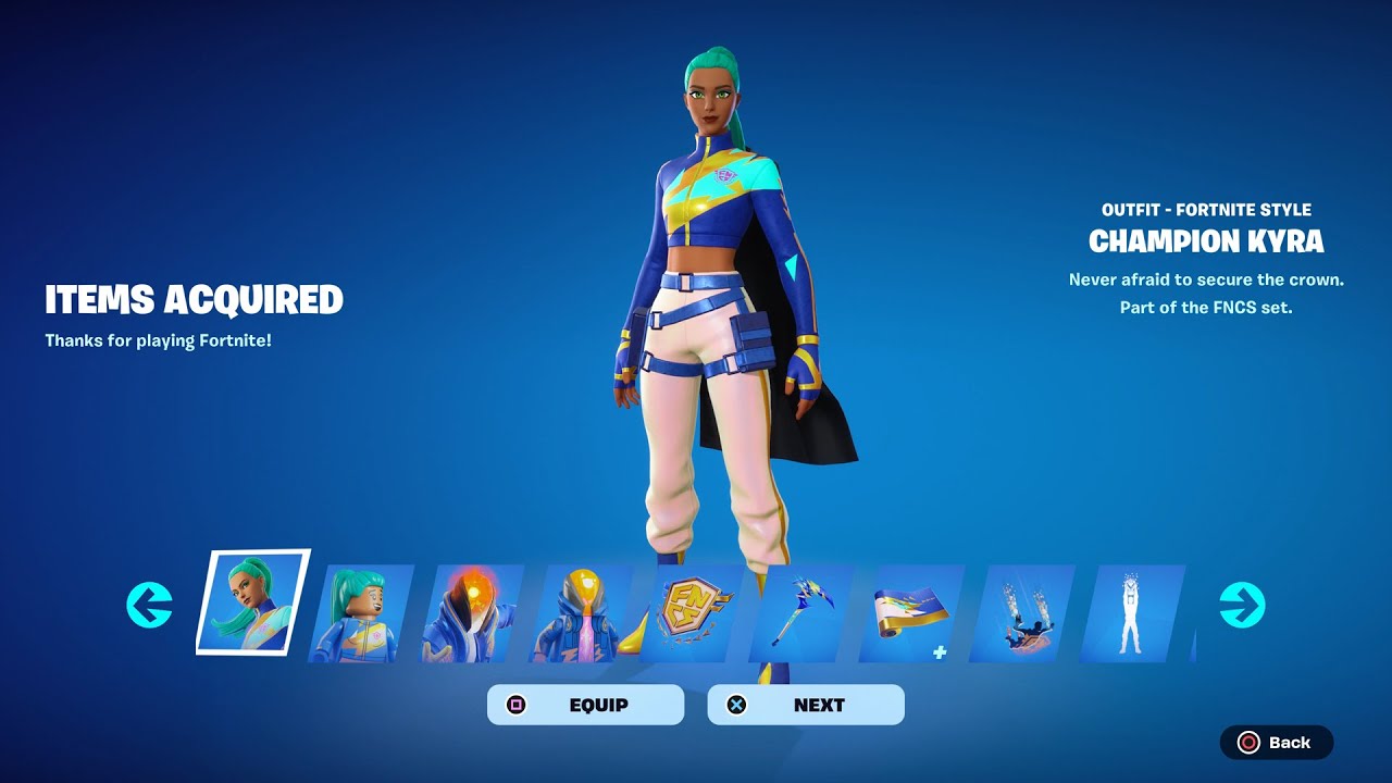 How To Get Champion Kyra & Cosmic Infinity Skin FREE In Fortnite ...