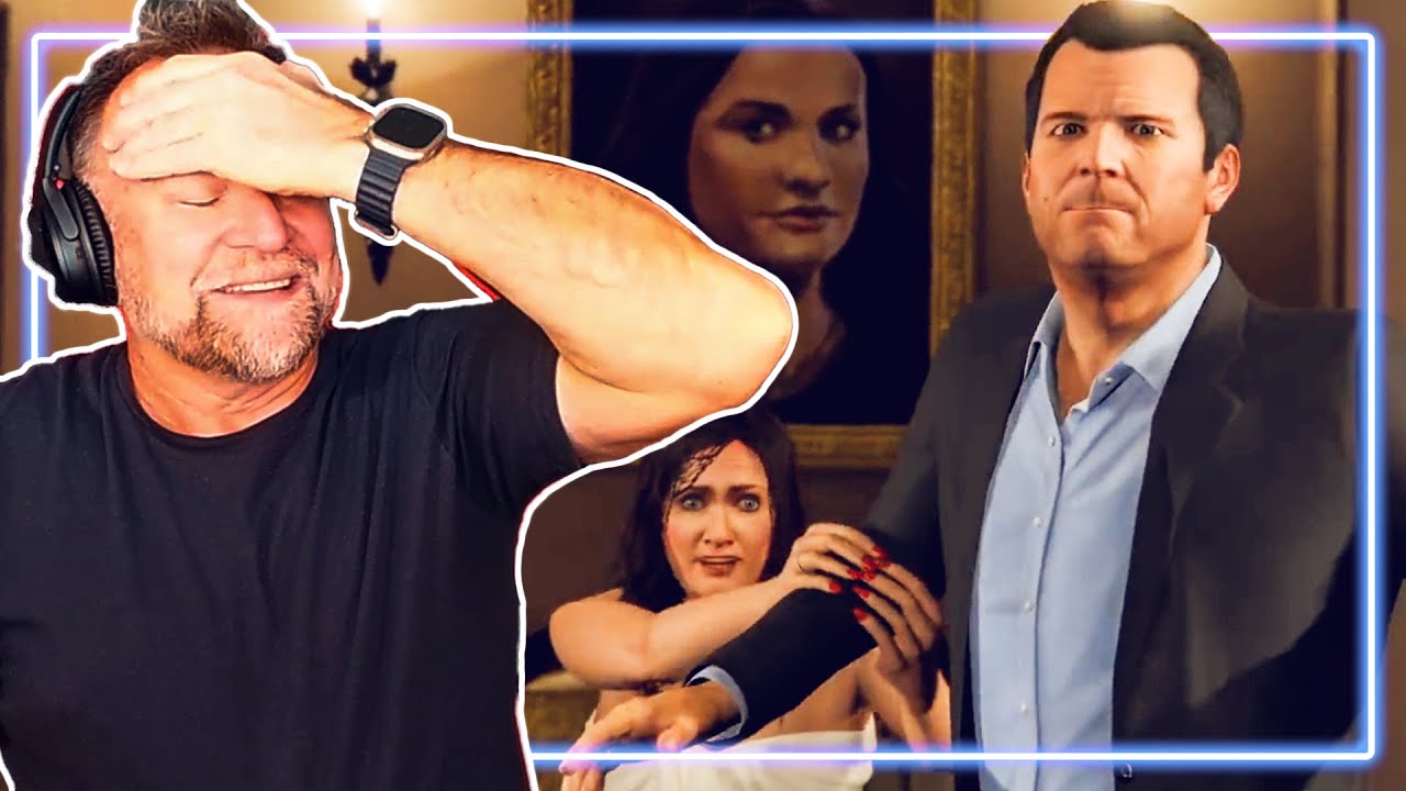 Michael's Voice Actor Reacts to GTA V - YouTube