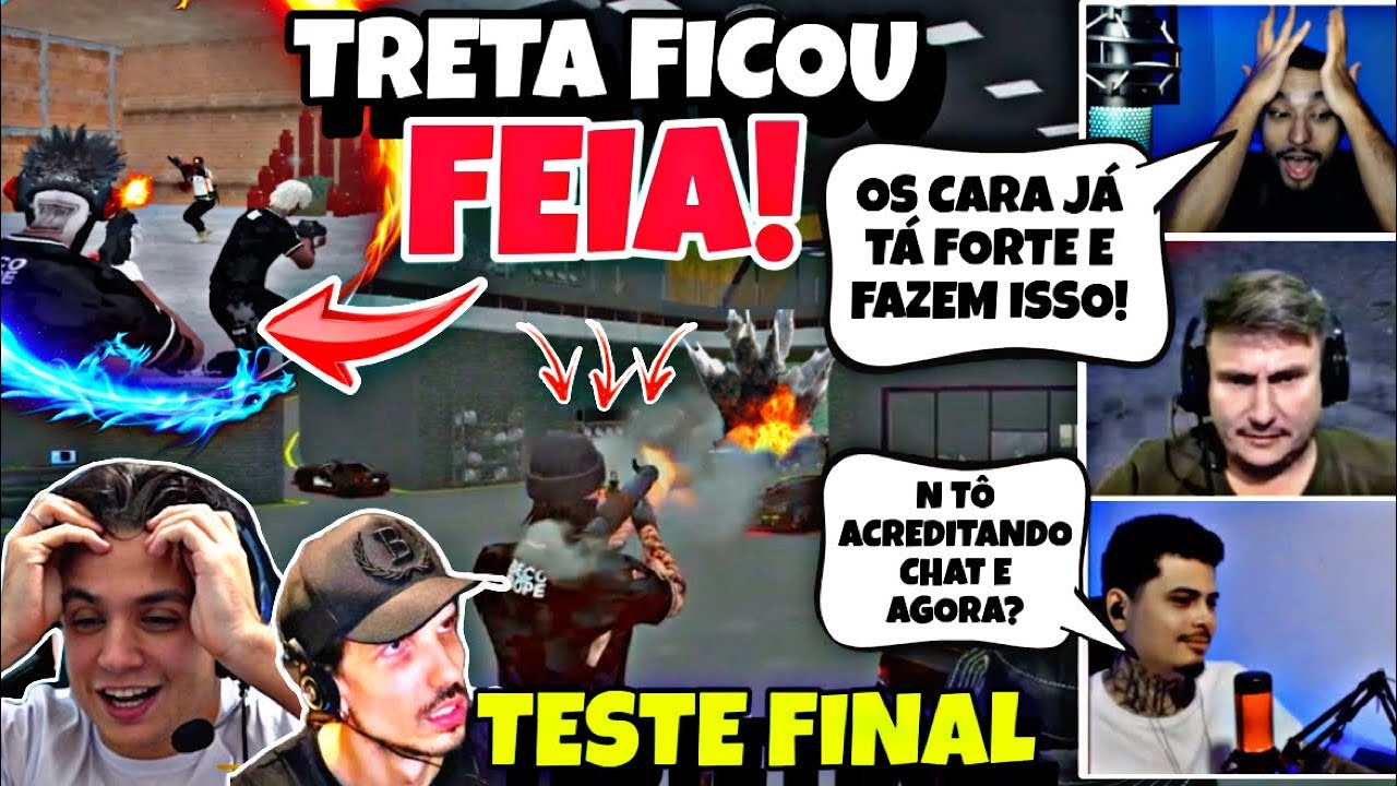 MUITA BAL@! PAULINHO TOMA DECISÃO e STREAMERS FICAM EM CHOQUE ao VER A ...