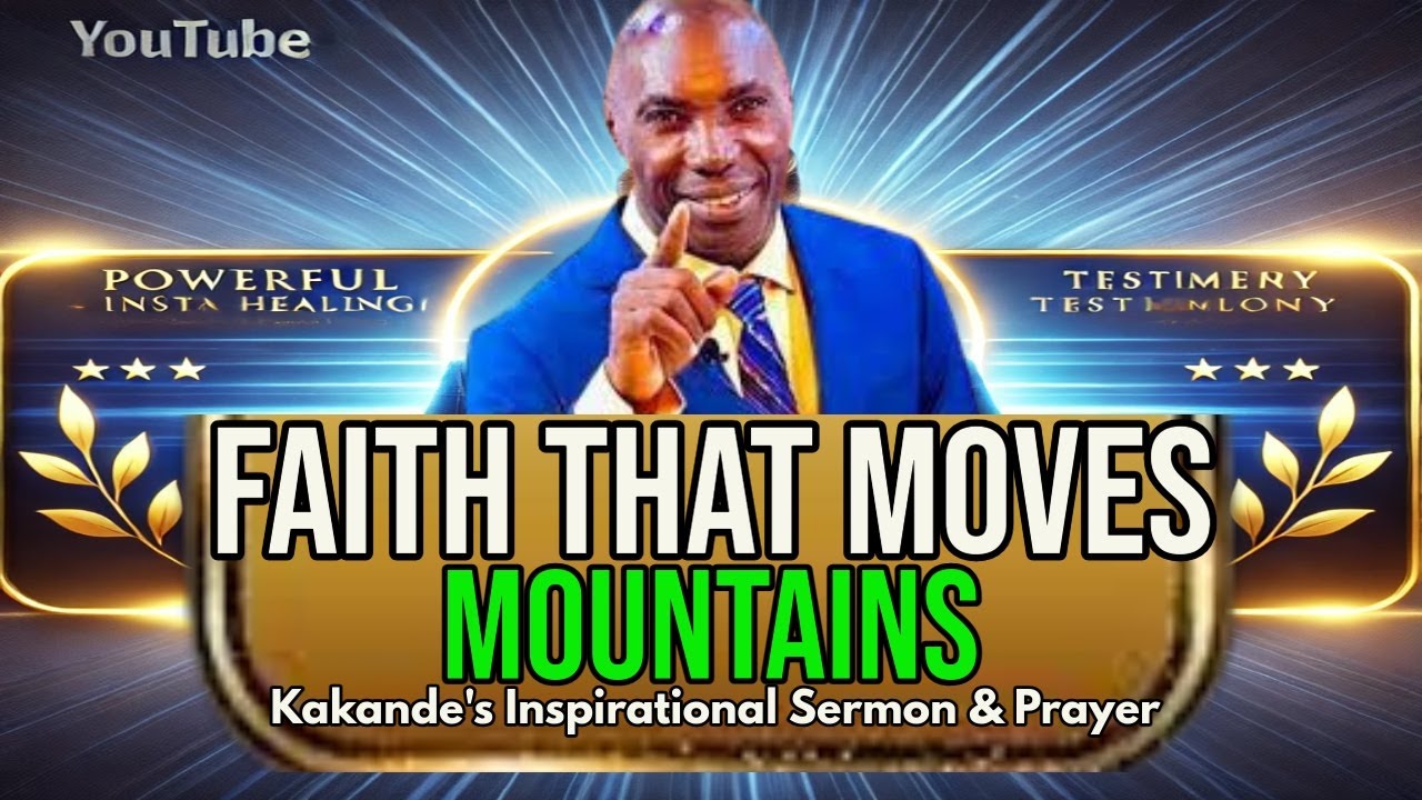 🔴Faith That Moves Mountains Kakande's Inspirational Sermon & Prayer!! A must to watch!! .@JC5455 ...