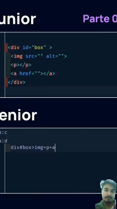 junior vs senior developer #coding #html #css #webdevelopment #programming #html5 - YouTube