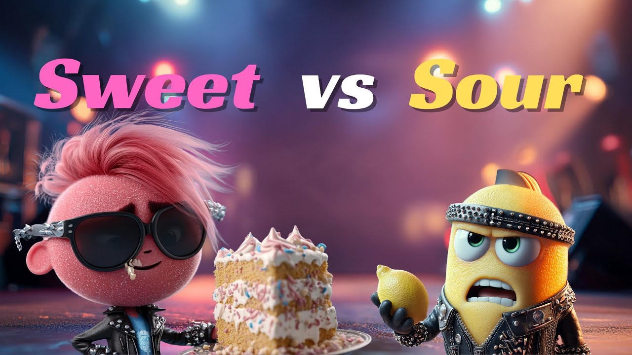 🎵 Sweet vs Sour | Fun Kids Song About Flavors 🍭🍋 - YouTube
