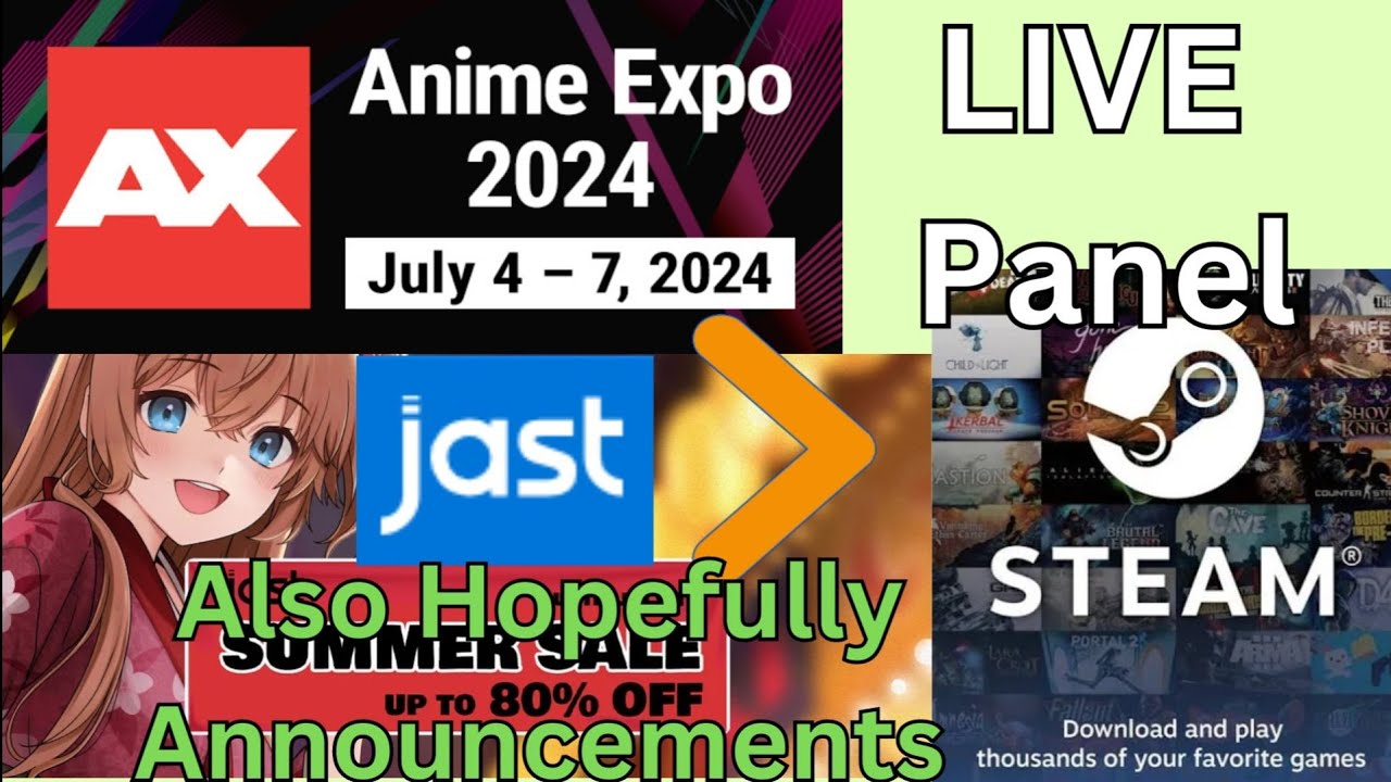 Why Steam Sucks for Visual Novels: JAST USA Anime Expo 2024 Panel - YouTube