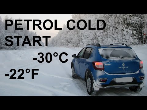 Winter Petrol Engine Cold Start | s.01 ep.2 - YouTube