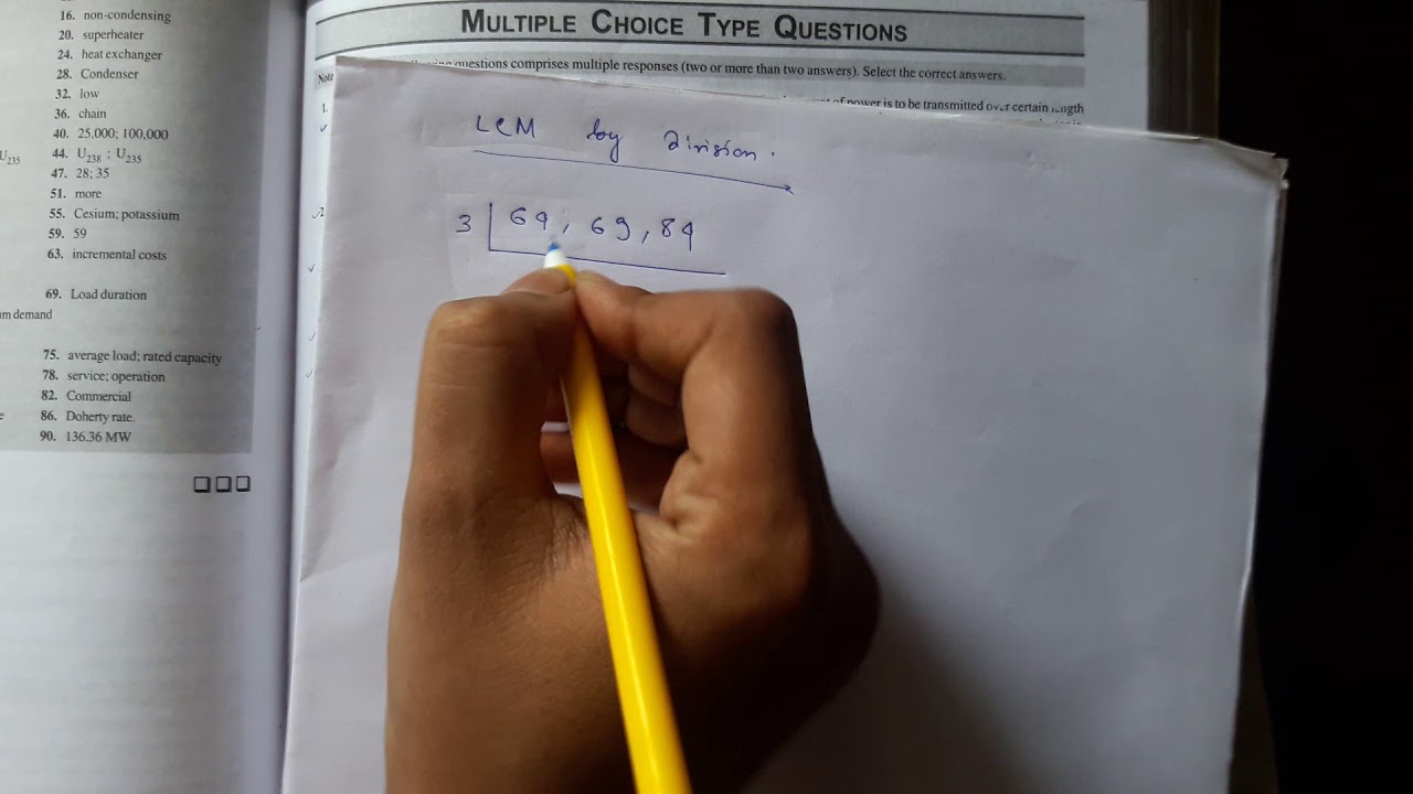 LCM BY DIVISION METHOD YouTube LCM BY DIVISION METHOD YouTube