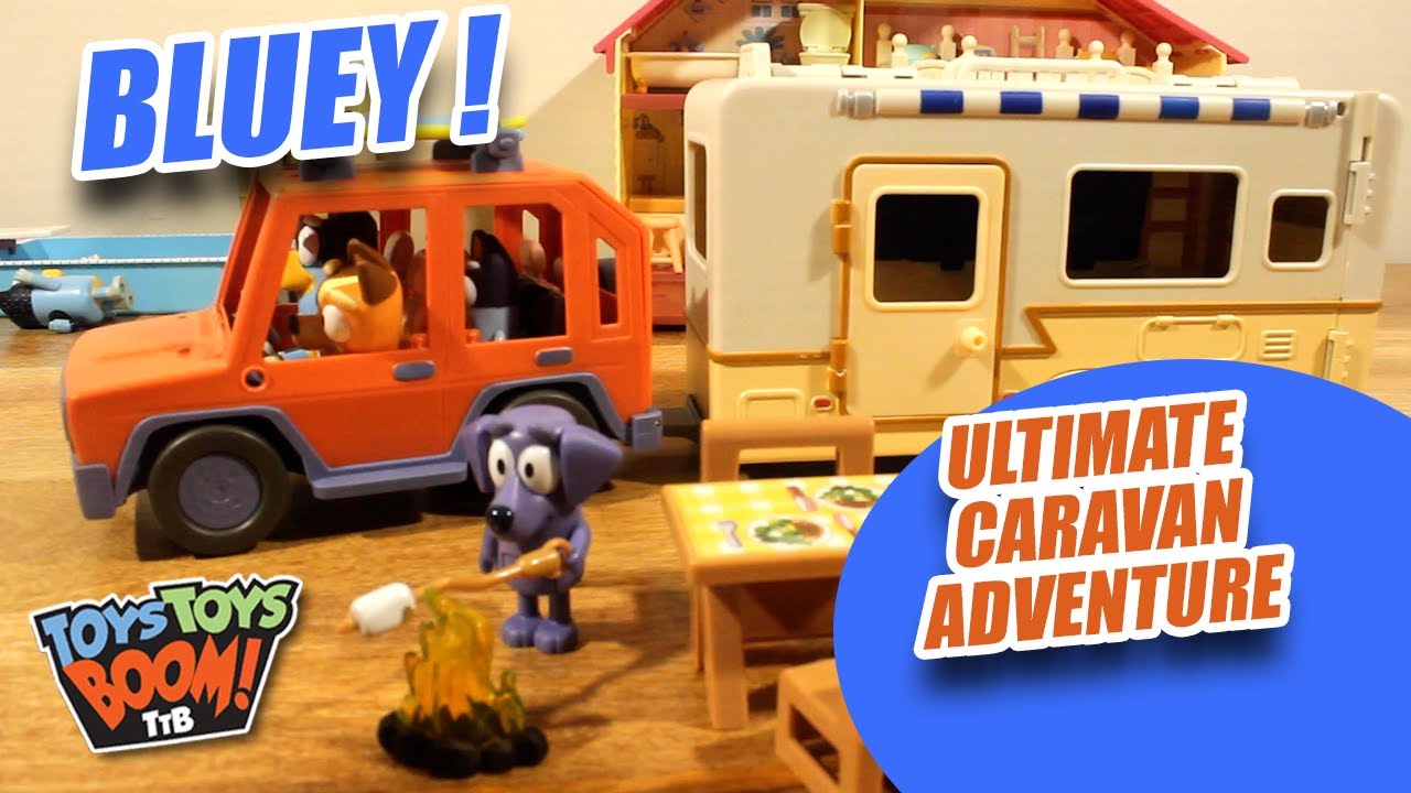 BRAND NEW! Bluey Ultimate Caravan Adventures Playset ...