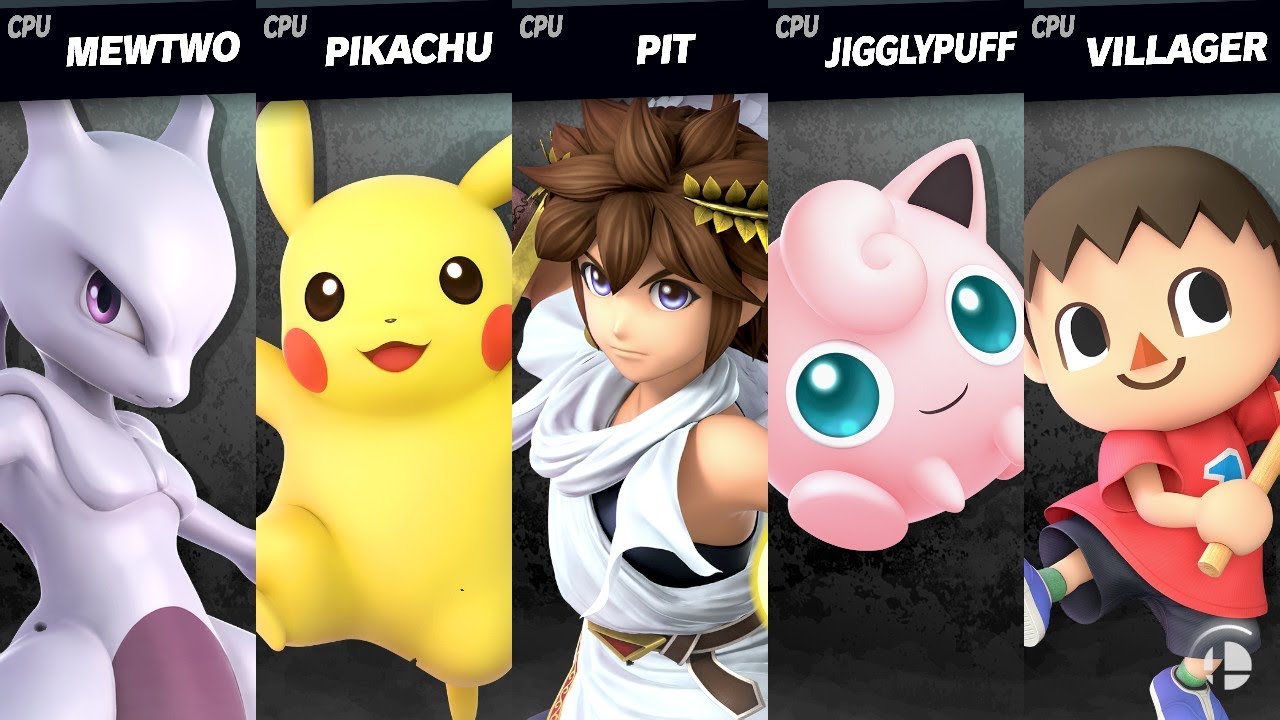 Super Smash Bros Ultimate! CPU Legacy Tournament! Semifinals Phase 1 ...