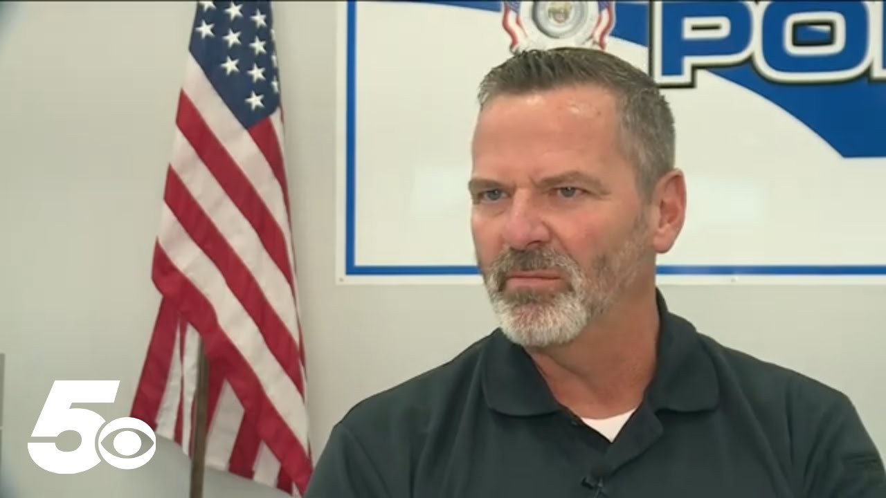 Van Buren Police Chief Jamie Hammond announces retirement - YouTube