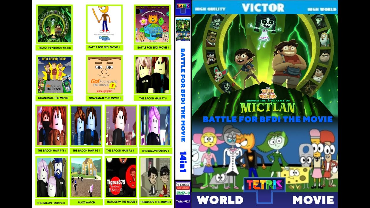 Through The Nine Realms Of Mictlan Battle For BFDI The Movie DVD Menu ...