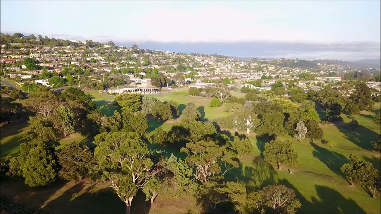 Flyover Riverside Golf Club Launceston - YouTube