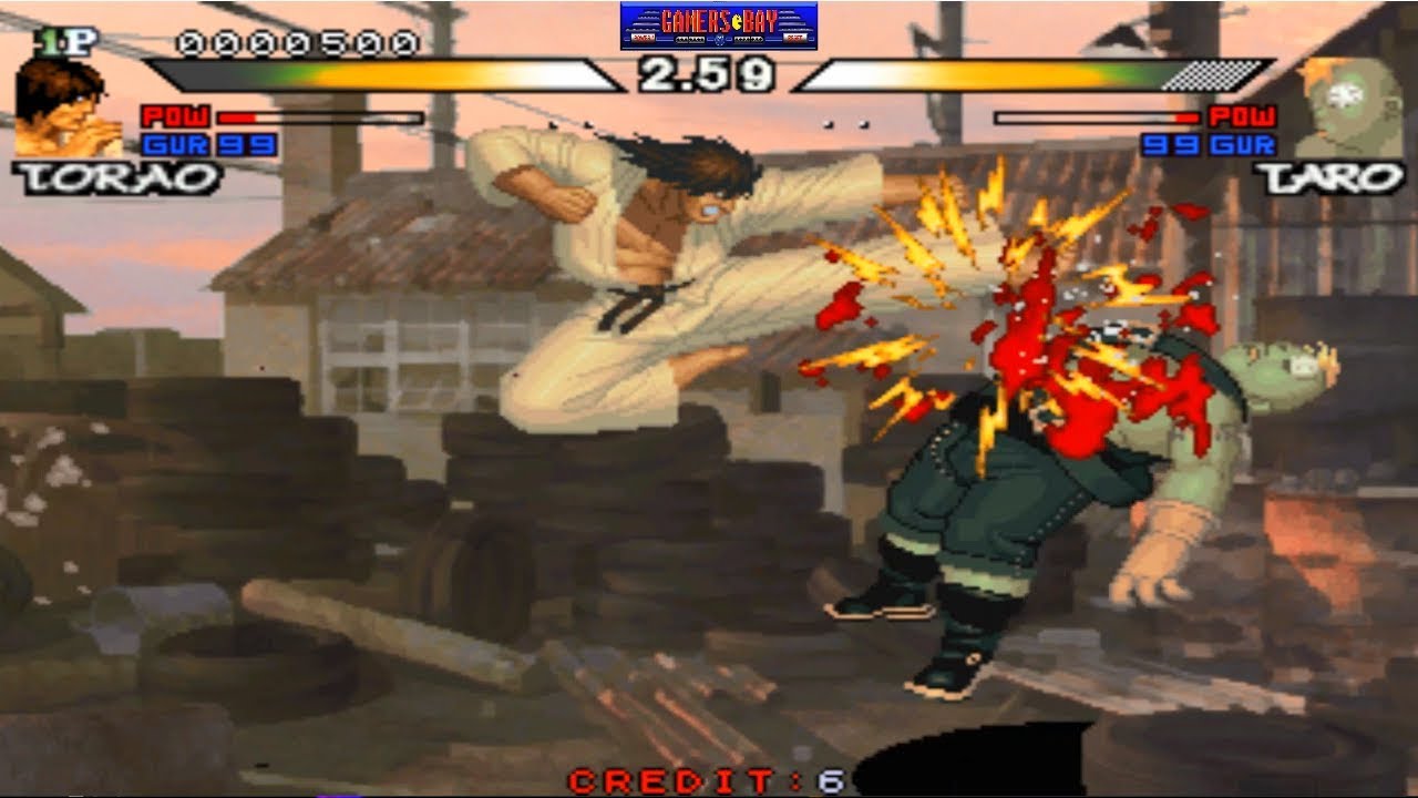 Daraku Tenshi: The Fallen Angels - Arcade Martial Arts Game (Psikyo ...