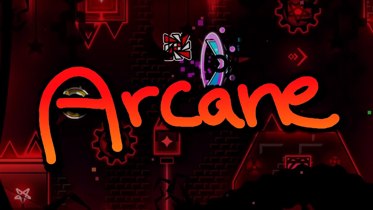 [GDDP] "Arcane" 100% (Insane Demon) by qMystic and more | Geometry Dash - YouTube