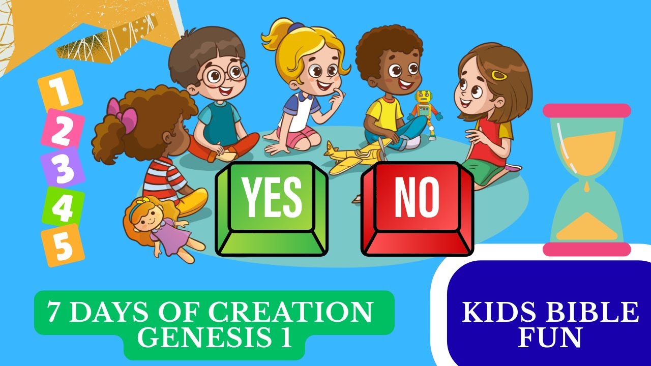 Bible Creation Quiz for Kids | 7 Days of Creation Fun Challenge!” - YouTube