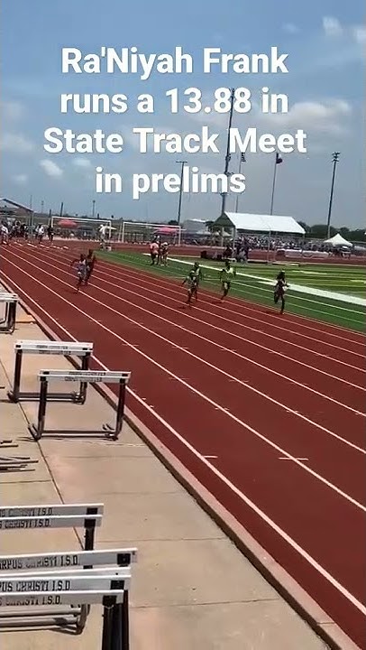 Taaf State Track Meet Prelims 100meterdash Raniyah Frank Runs A 13 8