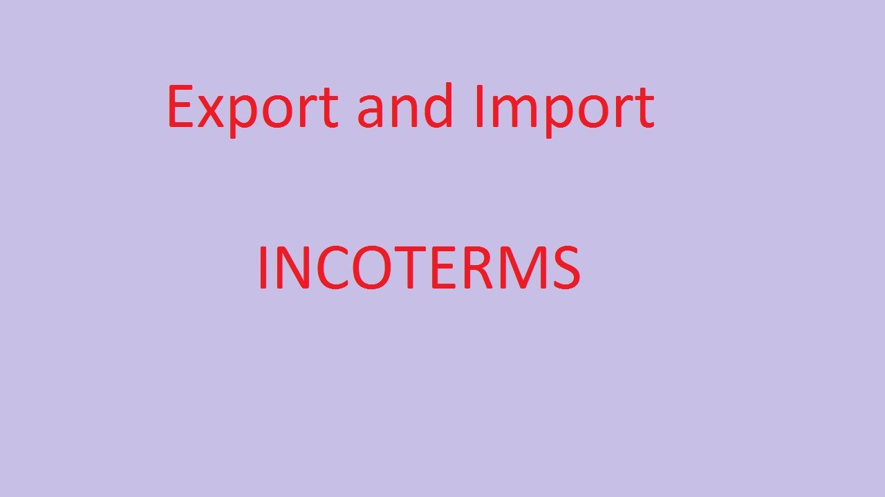 Import Export Definition For Kids Youtube