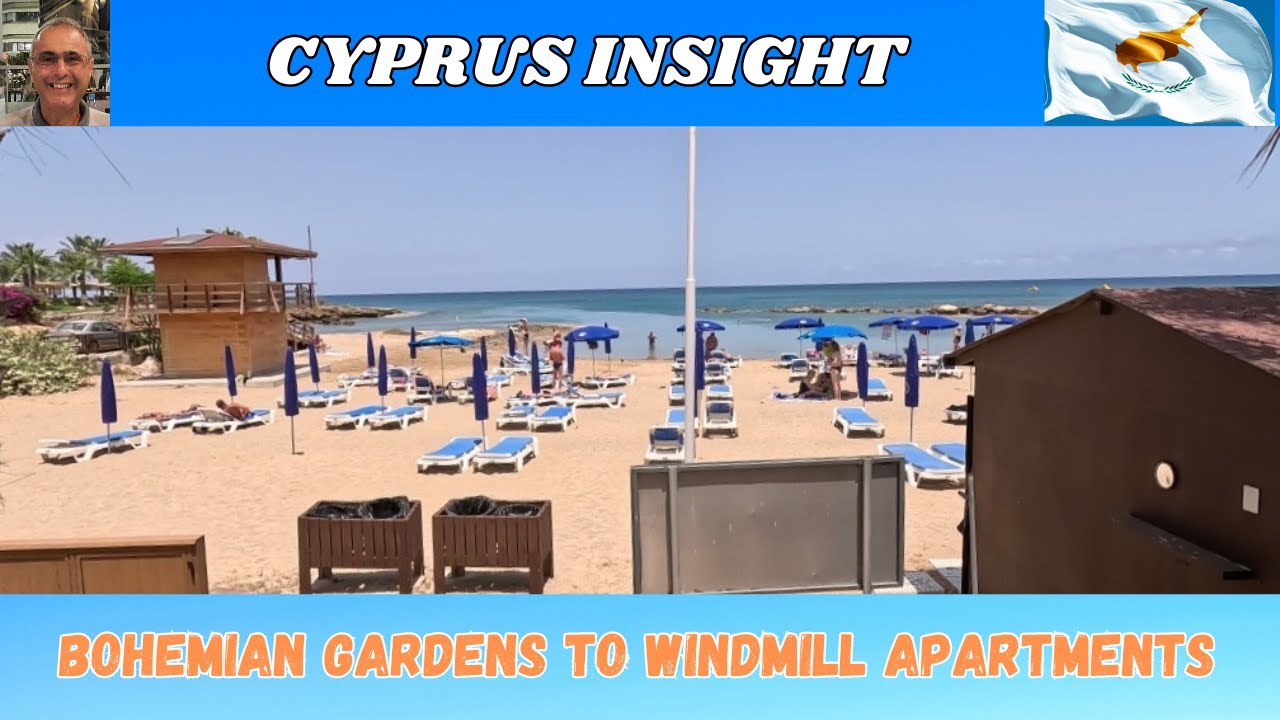 Pernera Cyprus - Walking from Bohemain Gardens to Windmill Apartments ...