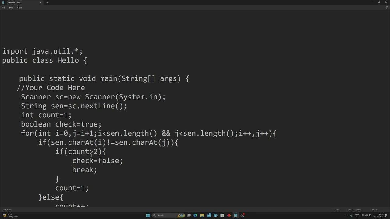 Skillrack Daily Challenge Check Repeated Alphabets Program Id 7680 10 04 23 Javacpython