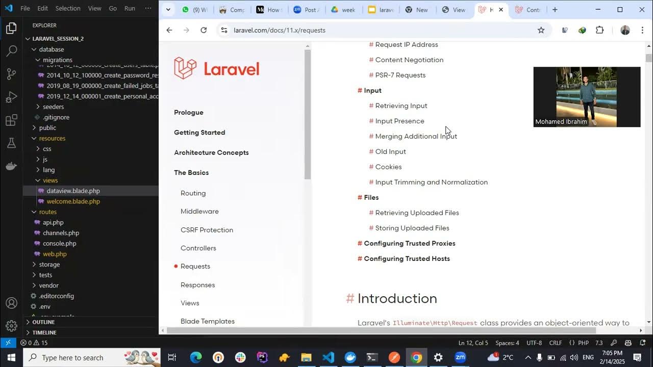 laravel session 2 part 2 - YouTube