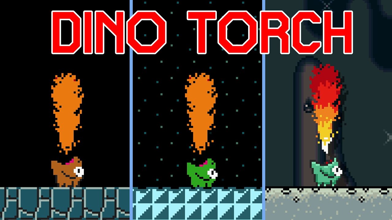 Dino Torch in Super Mario Maker 2 - YouTube